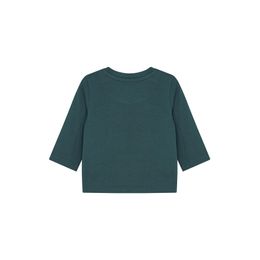 Noppies T-Shirt 'Spooner' Jungen Gr&ouml;&szlig;e 56 grau / petrol / wei&szlig;