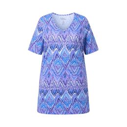 Ulla Popken Shirt female Purple size 54-56