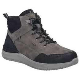 Sneaker Josef Seibel "Wales 50, grau-kombi", Herren, Gr. 42, grau (grau, kombi), Obermaterial: 80% Rindsleder Leather cow. 20% Textilmaterial TEXMAT., Schuhe Sneaker