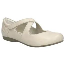 Ballerina Josef Seibel "Fiona 72, ceramic", Damen, Gr. 40, beige (ceramic), Obermaterial: 100% Rindsleder Leather cow., Schuhe Ballerina