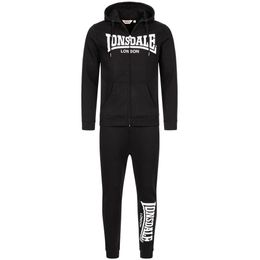Lonsdale Jogginganzug 'Feeny' Herren Gr&ouml;&szlig;e XXXL schwarz / wei&szlig;