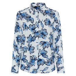 Olsen Bluse Damen Gr&ouml;&szlig;e L blau