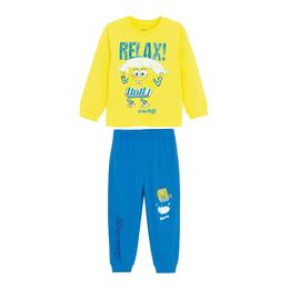 Cool Club Pyjama Jungen Gr&ouml;&szlig;e 104 blau / gelb