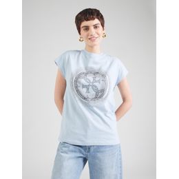 Guess T-Shirt Damen Gr&ouml;&szlig;e M navy / pastellblau / grau