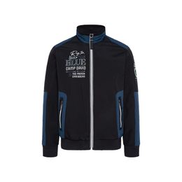 CAMP DAVID Softshelljacke mit Colour-Blocking Herren Gr&ouml;&szlig;e M blau