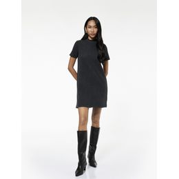 KOTON Kleid Damen Gr&ouml;&szlig;e 34 anthrazit Winterkleid