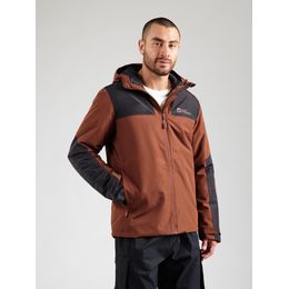 Jack Wolfskin Outdoorjacke 'JASPER' Herren Gr&ouml;&szlig;e XL rostbraun / schwarz
