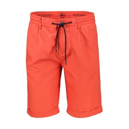 Lerros Chino-Shorts aus Baumwoll-Leinen-Mischgewebe Herren Gr&ouml;&szlig;e 34 orange