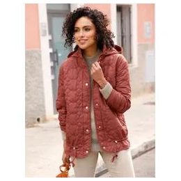Steppjacke Inspirationen, Damen, Gr. 48, rot (rotbraun), 100% Polyester, Wattierung:100% Polyester, unifarben, Jacken Steppjacke