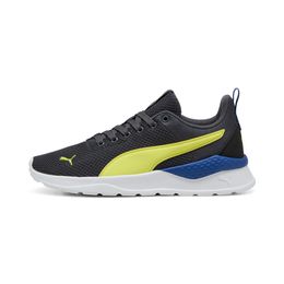 Puma Sneaker 'Anzarun Lite' Jungen Gr&ouml;&szlig;e 38.5 blau / gelb / schwarz