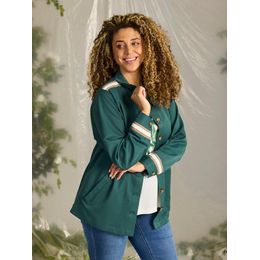 Zhenzi Between-Season Jacket 'Suzy 1207' female Green size XXL