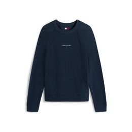 Tommy Jeans Pullover Herren Gr&ouml;&szlig;e L navy / wei&szlig;