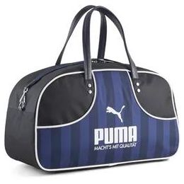 Tragetasche Puma "Puma 1976 30L Tragetasche Erwachsene", Gr. B/H/T: 7,5cm x 28,5cm x 22cm onesize, new navy wei&szlig; blau, Polyester, Taschen