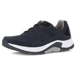 Sneaker Gabor "Sneaker low", Herren, Gr. 49,5, blau, Schuhe Sneaker