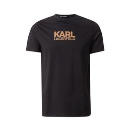 K by KARL LAGERFELD Karl Lagerfeld T-Shirt Herren Gr&ouml;&szlig;e XXL braun / schwarz
