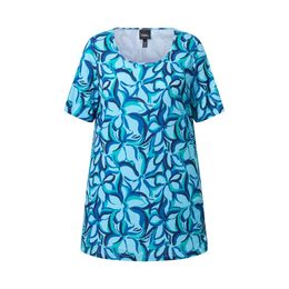 Ulla Popken Shirt female Blue size 62-64
