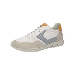 Sioux Sneaker 'Mokrunner-H-019' Herren Gr&ouml;&szlig;e 46 grau / hellgrau / orange / offwhite