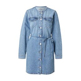 Only Blusenkleid 'ONLMinnie' Damen Gr&ouml;&szlig;e 38 blue denim Winterkleid