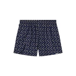 Pockies Boxershorts 'Popcorn' Herren Gr&ouml;&szlig;e L navy / naturwei&szlig;