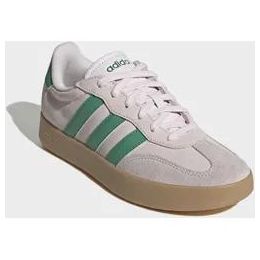 Sneaker Adidas SPORTSWEAR "BARREDA", Damen, Gr. 42, rosa (almpnk, secogr, icepur), Leder, Synthetik, Schuhe Sneaker, inspiriert vom Design des Adidas handball spezial