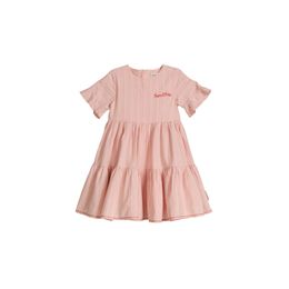 Marc O'Polo Marc O'polo Kleid M&auml;dchen Gr&ouml;&szlig;e 116/122 gold / puder / rot / wei&szlig;