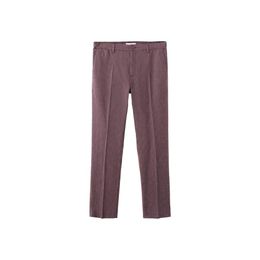Mango Man Pleated Pants 'Rainier' male Purple size 46