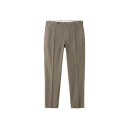 Mango Man Pleated Pants 'Hans' male Brown size 46
