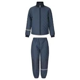 Skianzug ZIGZAG "Stockland", Kinder, Gr. 110, blau, blau, 100% Polyester, unifarben, Sportanz&uuml;ge Skianzug, atmungsaktiv