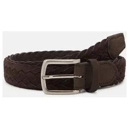 Flechtg&uuml;rtel Lloyd MEN&rsquo;S BELTS "Lloyd Belts Herreng&uuml;rtel 0261", Herren, Gr. 100, braun, Leder, G&uuml;rtel