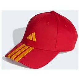 Baseball Cap Adidas PERFORMANCE "BBALL 3S CAP NL", Damen, team power rot 2, crew gelb, Baumwolle, Caps