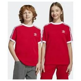 T-Shirt Adidas ORIGINALS "3 STRIPE TEE", Jungen, Gr. 146, betsca, Obermaterial: 100% Baumwolle, Shirts T-Shirt, sportlicher Stil, mit kurzen &Auml;rmeln, f&uuml;r Kinder, aus Baumwolle