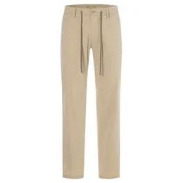 Stretch-Hose MAC "Pedro", Herren, Gr. 36, L&auml;nge 32, smoothly beige, Twill, Obermaterial: 77% Baumwolle, 20% Polyamid, 3% Elasthan, klassisch lang, Hosen, Bund mit sportivem Tunnelzug
