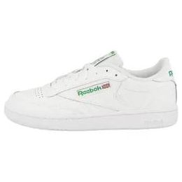 Sneaker Reebok "Reebok Club C 85 Sneaker low Damen Schuhe", Herren, Gr. 37, wei&szlig;, Leder, Schuhe Sneaker, Perforationen