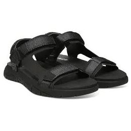 Sandale Timberland "WINDHAM TRAIL WINDHAM TRAIL SANDAL", Damen, Gr. 43, jet schwarz, Textil, Schuhe Sandale