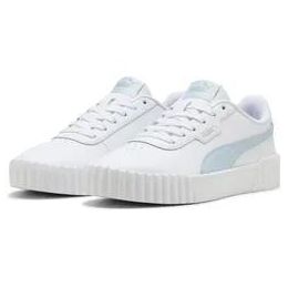 Sneaker Puma "CARINA 3.0", Damen, Gr. 39, Puma wei&szlig;, lucite, Leder, unifarben, Schuhe Sneaker, im klassischen Tennis-Stil, mit Schn&uuml;rung, mit weichem Textilfutter, Topseller