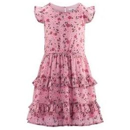 Sommerkleid happy girls "M&auml;dchenkleid", M&auml;dchen, Gr. 116, EURO-Gr&ouml;&szlig;en, dusty rose, Stoff, 100% Polyester, normal, Kleider Sommerkleid