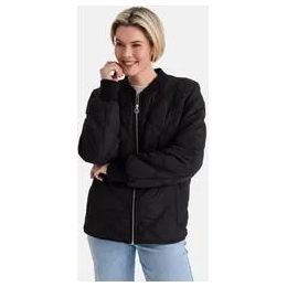 Steppjacke STOOKER WOMEN "JULIET Steppjacke", Damen, Gr. 44/46, schwarz, Stoff, 100% Polyester, regular fit, Jacken Steppjacke, Steppjacke Stehkragen Langarm f&uuml;r Damen