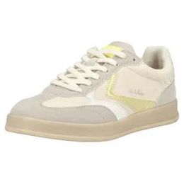 Scotch & Soda Sneaker SCOTCH & SODA "Scotch & Soda Sneaker Lederimitat", Herren, Gr. 38, beige, Lederimitat, Schuhe Sneaker