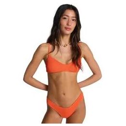 Bade-Shirt Billabong "Summer High V Bralette", Damen, Gr. XS, Cup B, fusion orange, Obermaterial: 69% Microfaser, 23% Microfaser, 8% Elasthan;, Bikini-Oberteile