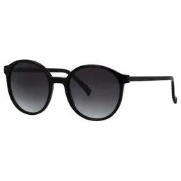 Marc O'Polo Sonnenbrille MARC O'POLO "Modell 506215", Damen, schwarz, leicht gl&auml;nzend, Sonnenbrillen Sonnenbrille, Form Pilot, Logoschriftzug auf B&uuml;gel, Kombifassung