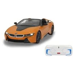 RC-Auto Jamara "BMW i8 Roadster 1:12 - 2,4 GHz, orange", orange, Fernlenkfahrzeuge, KinderB:19cm H:11cm T:39cm, Kunststoff, B:19cm H:11cm T:39cm