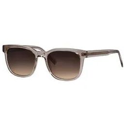 Marc O'Polo Sonnenbrille MARC O'POLO "Modell 506233", Herren, braun, transparent, durchscheinend, leicht gl&auml;nzend, Sonnenbrillen Sonnenbrille, Form Karree/Soft, Logoschriftzug auf B&uuml;gel, Kunststofffassung