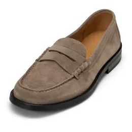 Marc O'Polo Loafer MARC O'POLO "aus edlem Rindleder", Herren, Gr. 43, schwarz taupe, Obermaterial: 100% Leder (Rind), unifarben, Schuhe Loafer