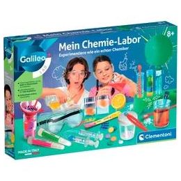 Experimentierkasten Clementoni "Galileo Lab, Mein Chemie-Labor", wei&szlig;, neutral, Experimentierk&auml;sten, Kinder, Made in Europe