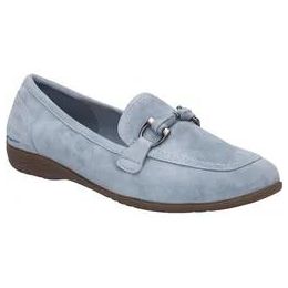 Ballerina Josef Seibel "Fenja 34, skyblue", Damen, Gr. 41, blau (skyblau), Obermaterial: 100% Rindsleder Leather cow., Schuhe Ballerina