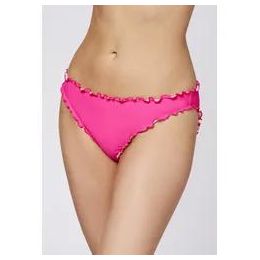 Bikini-Hose Chiemsee, Damen, Gr. 34, pink glo, 80% Polyamid, 20% Elasthan, Badehosen Bikini-Hose