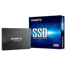 Gigabyte interne SSD "480GB 2,5" Serial ATA III", schwarz, 480 GB, Schreibgeschwindigkeitmaximal 480 MB/s Lesegeschwindigkeitmaximal 550 MB/s, Festplatten