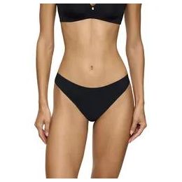 Slip Triumph "Pretty Micro String", Damen, Gr. L, schwarz, Microfaser, Obermaterial: 61% Polyamid, 39% Elasthan, Unterhosen Slip, nahtlos