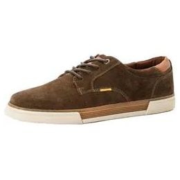 Sneaker Camel Active "Camel Active Sneaker Leder", Herren, Gr. 43, khaki, Leder, Schuhe Sneaker