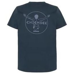 T-Shirt Chiemsee, M&auml;dchen, Gr. 158/164, total eclipse, 100% Baumwolle, Rundhals, Shirts T-Shirt